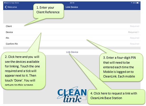 CleanLink Mobile > Managing Mobiles > Changes to Mobile Devices