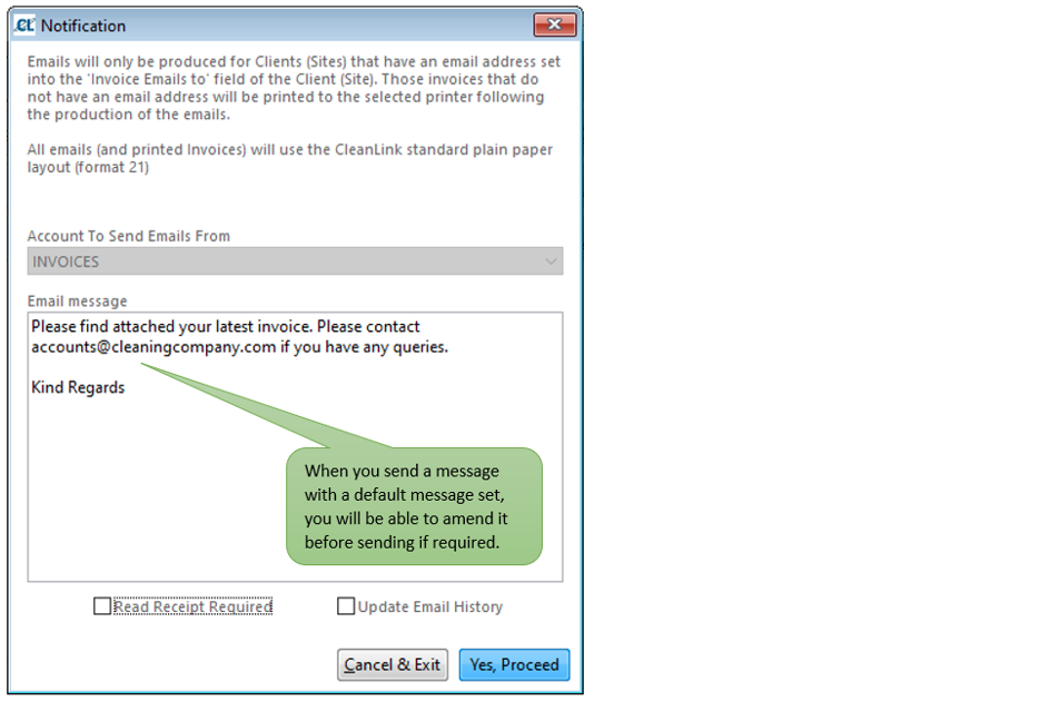Site Manager Setup > Setting Up Email