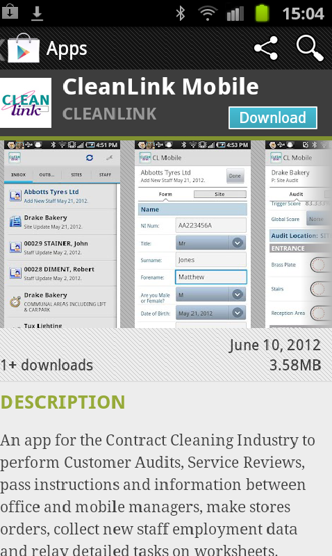 CleanLink Mobile > Managing Mobiles > Adding a Mobile